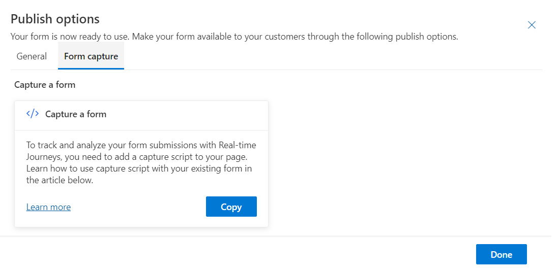 Add Form Capture With Realtime Marketing Forms - DynamicsMap